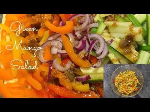 GREEN MANGO SALAD RECIPES | EASY AND TASTE AMAZING 😋 - YouTube