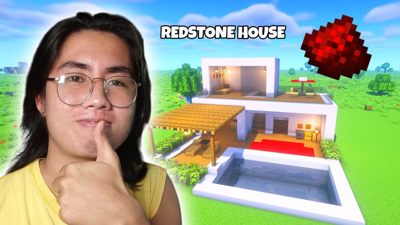 Redstone Minecraft Modern House Design