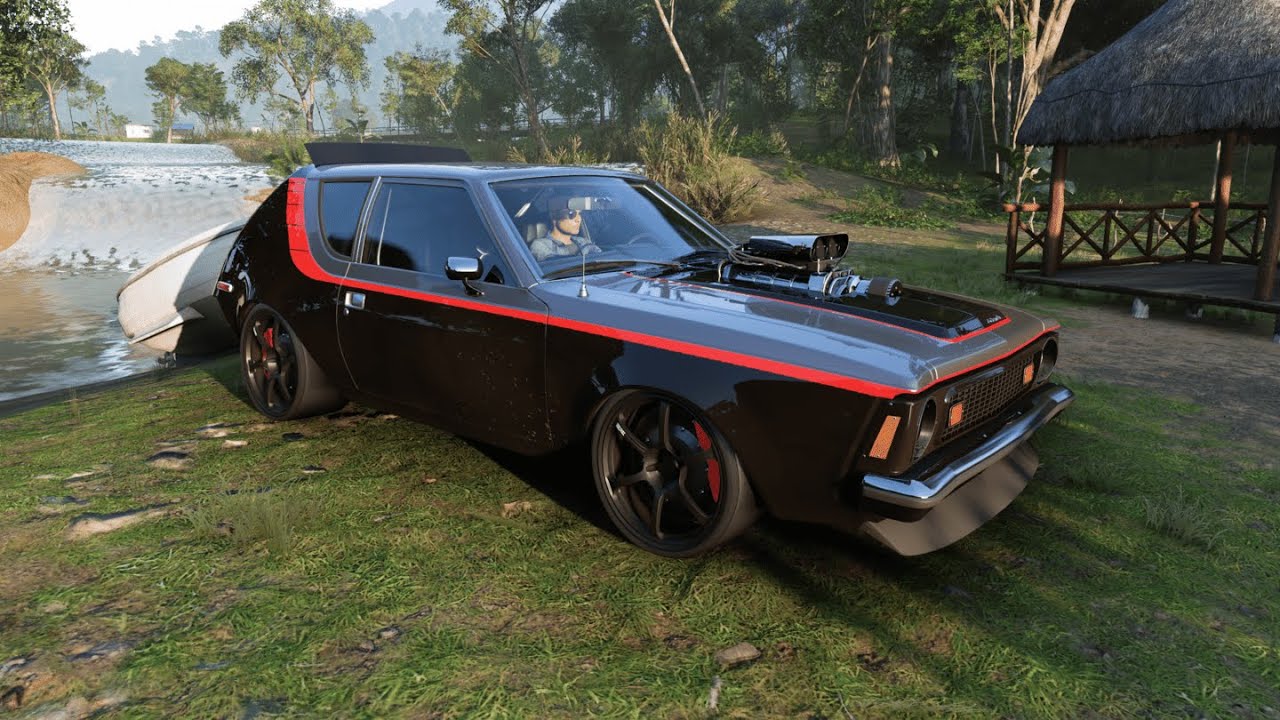 Forza Horizon 5 Gameplay --1973 AMC GREMLIN X (Steering Wheel+ Shafter ...