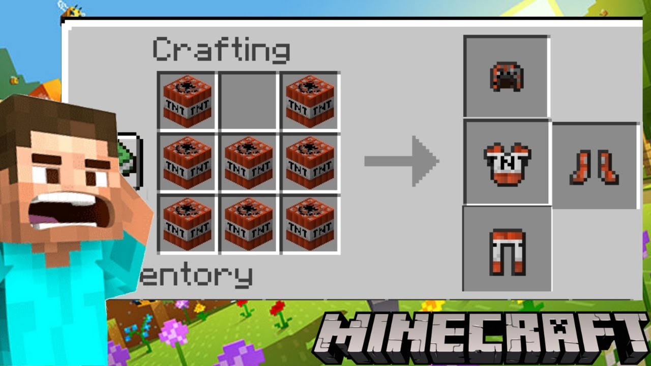 TNT : TNT armour in minecraft | minecraft gameplay | in hindi - YouTube