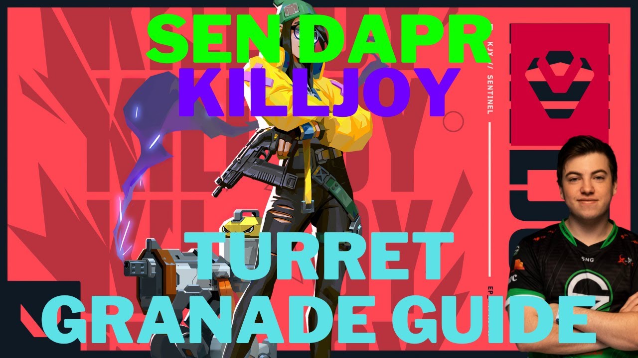 SEN dapr Killjoy Ascent Turret, Granade Spots | Radiant Gameplay #37 ...