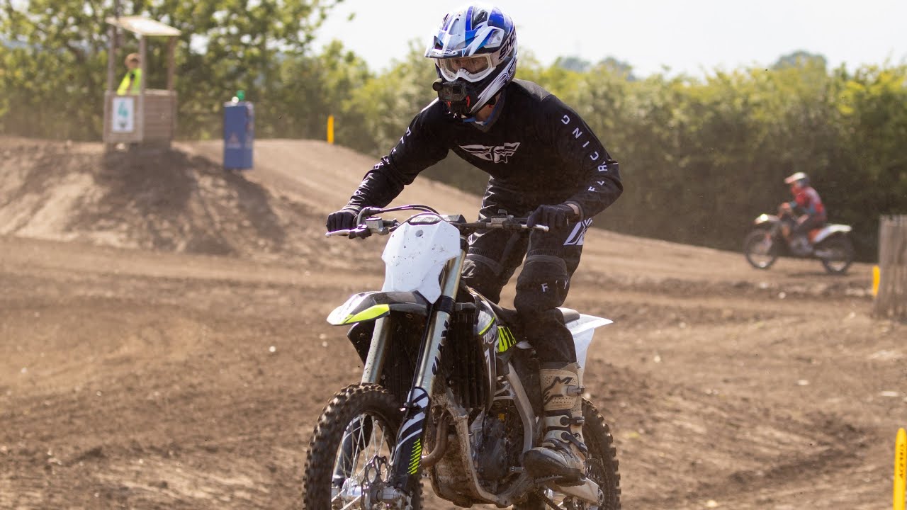 FIRST RIDE OFF THE ALL NEW TRIUMPH TF250-X AT MOTO 101 - YouTube