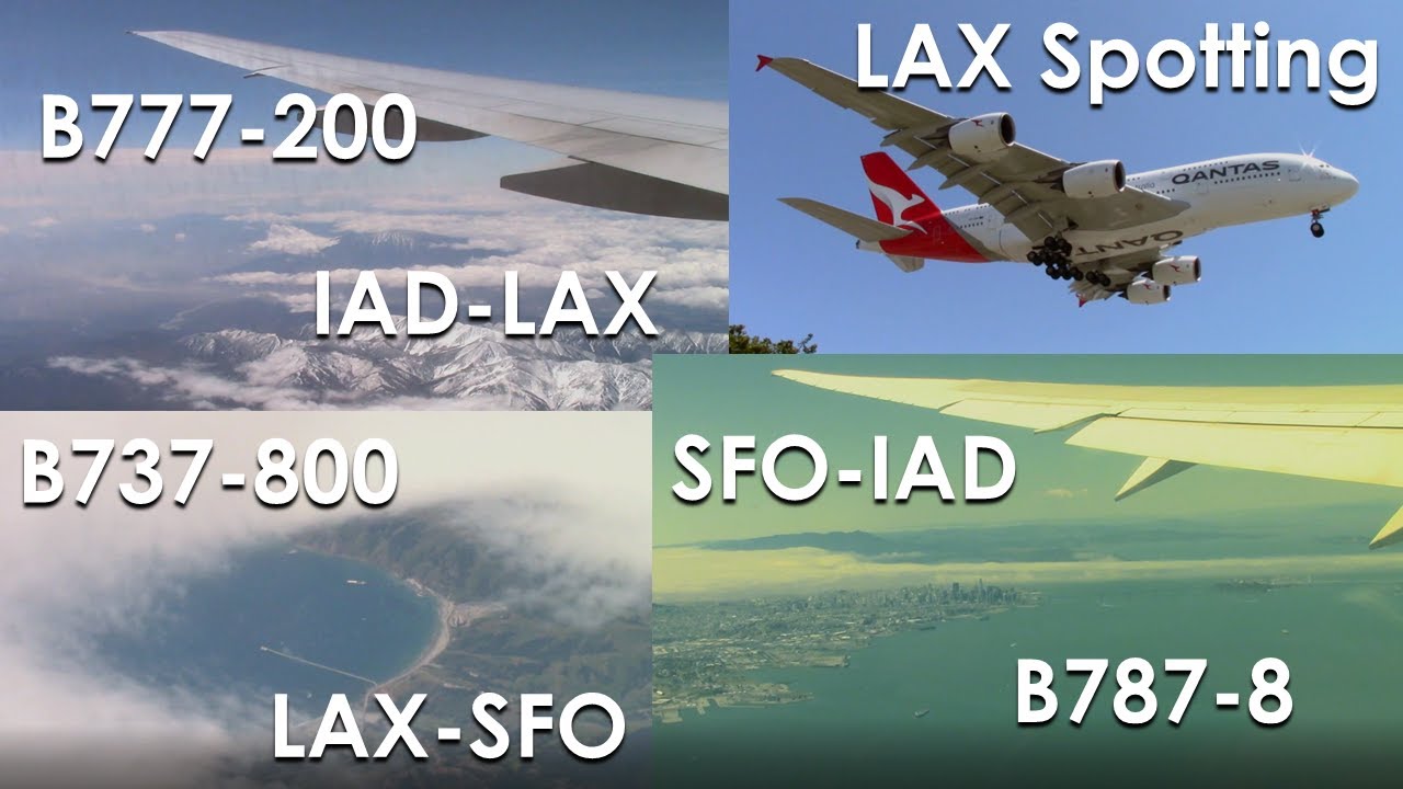 Flying to Los Angeles (LAX AIRPORT) | Boeing 777, 737 & 787 ...