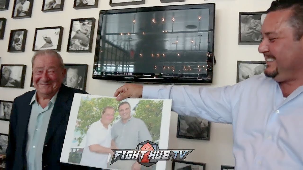 LOL! BOB ARUM REJECTS & THROWS BACK PRESENT FROM GOLDEN BOY! - YouTube