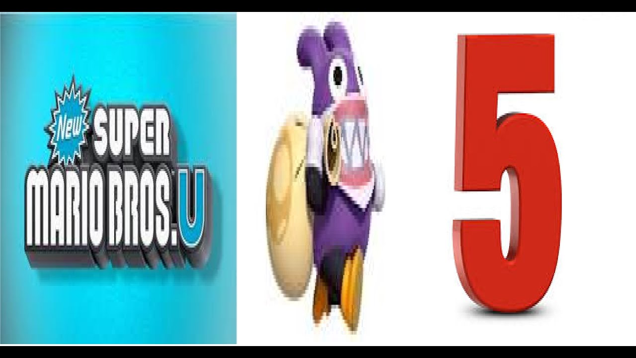 Super mario bros u parte 5 el caco gazapo - YouTube