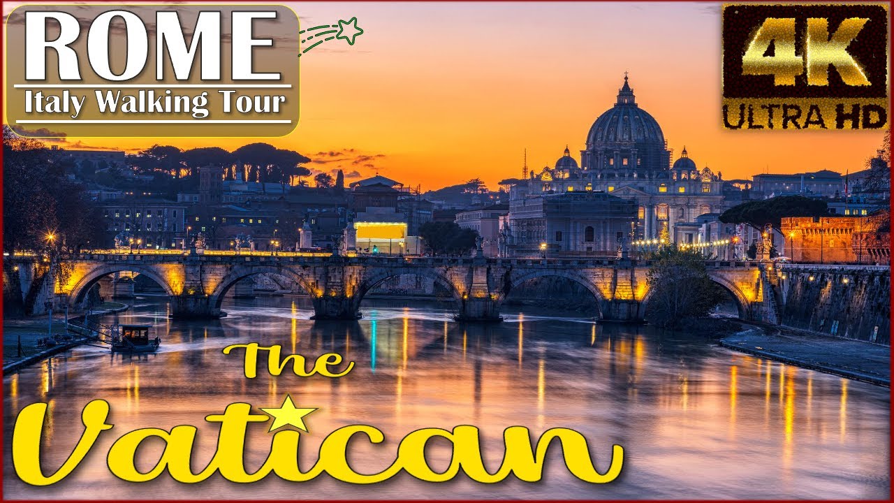 [4K-UHD] Inside The Vatican Museum, Rome, Italy: Walking Tour - YouTube