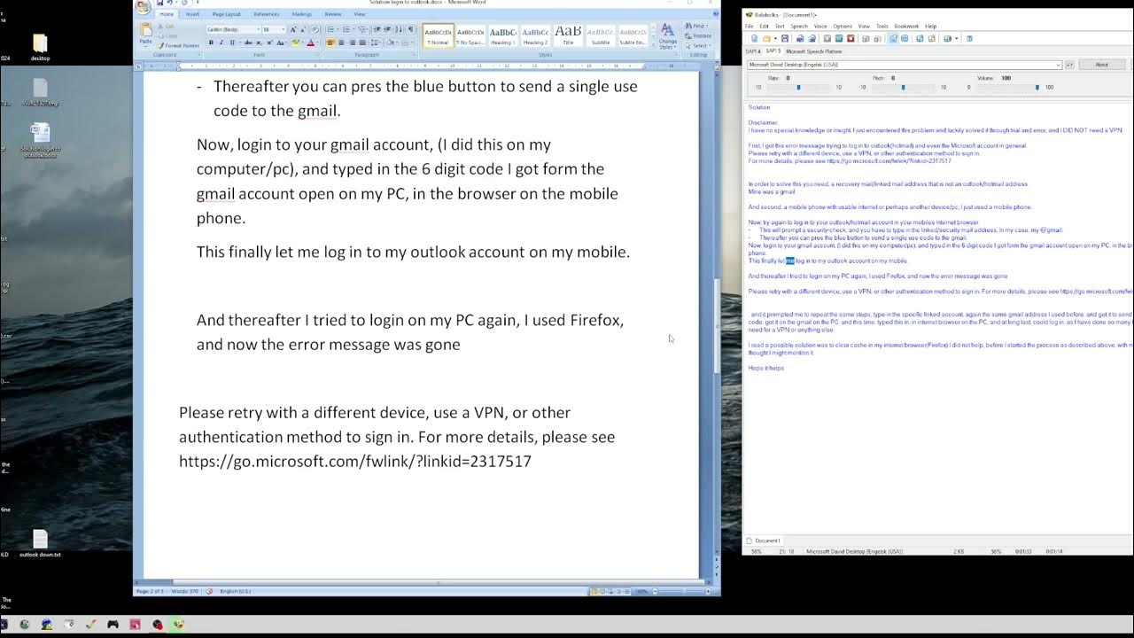 Solution: Please retry with a different device, use a VPN, or other ...
