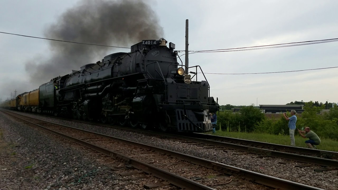 UP 4014 Big Boy July 2019 Butler Wisconsin - YouTube