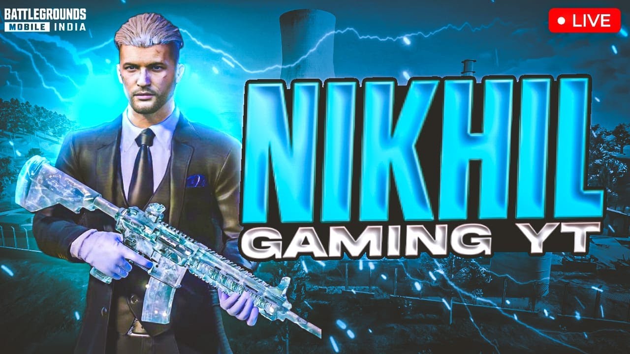 BGMI LIVE | FUN WITH NIKHIL IN NIGHT | CHILL STREAM | SUBSCRIBER GAMES ...