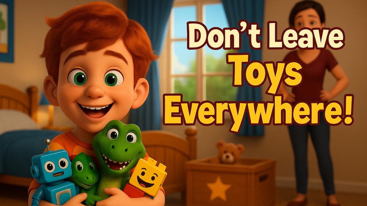 Don’t Leave Toys Everywhere! | A Lesson on Tidiness and Responsibility ...