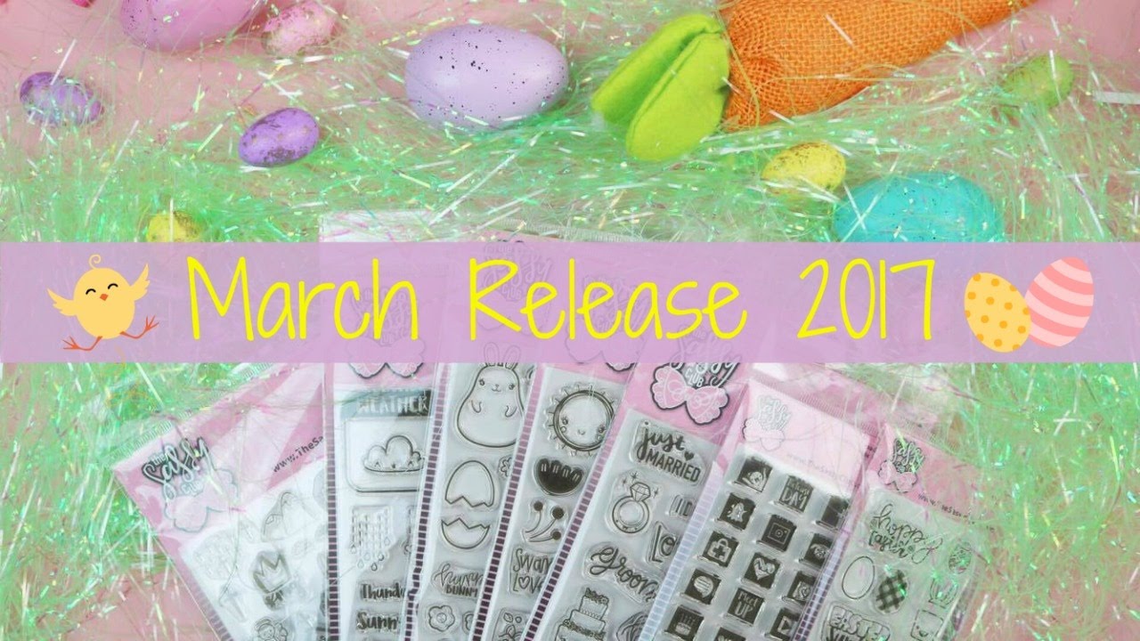 New March Stamp Release - YouTube