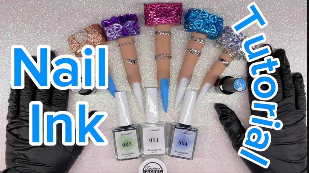 HOW TO | Nail Ink with a Difference #nailart #nails #how #howto - YouTube