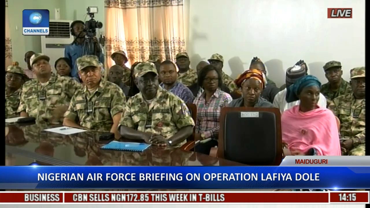 NAF Briefing On Operation Lafiya Dole, Successes Of Various Operations ...