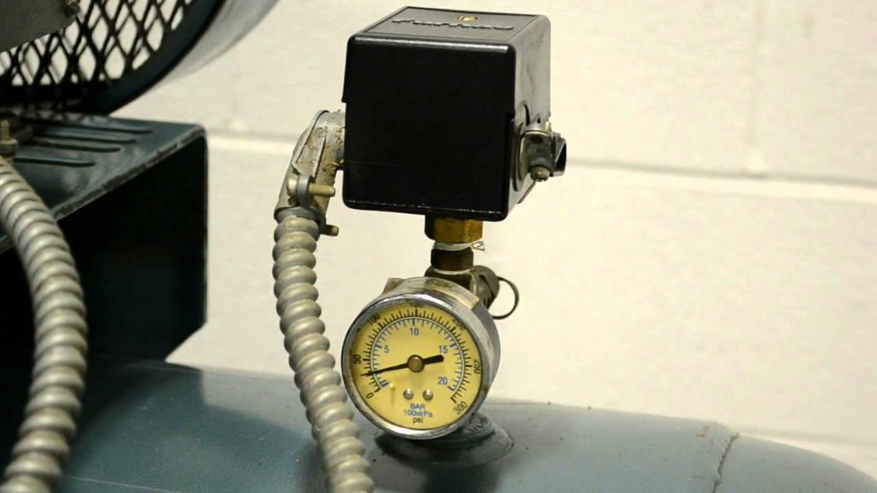 Saylor-Beall 755-120 10HP Air Compressor - YouTube