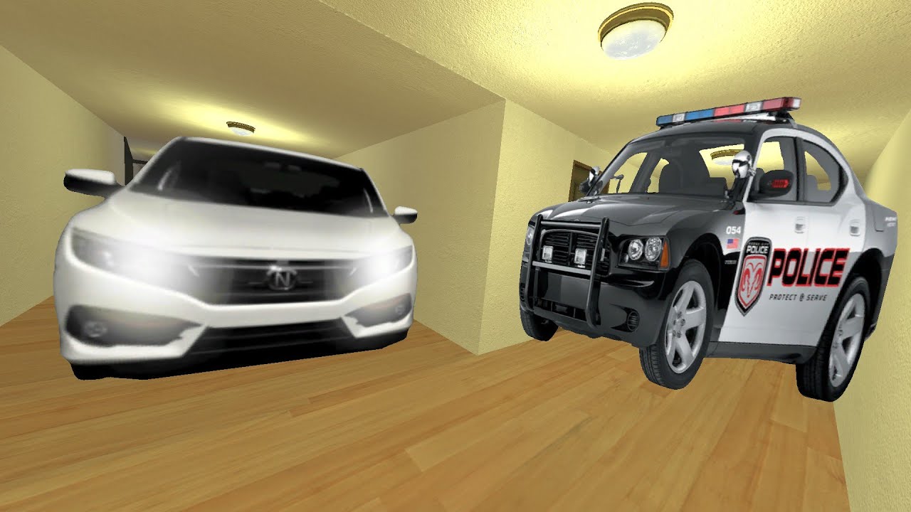 Police Car and Vehicle Nextbot Gmod | Garry's Mod - YouTube