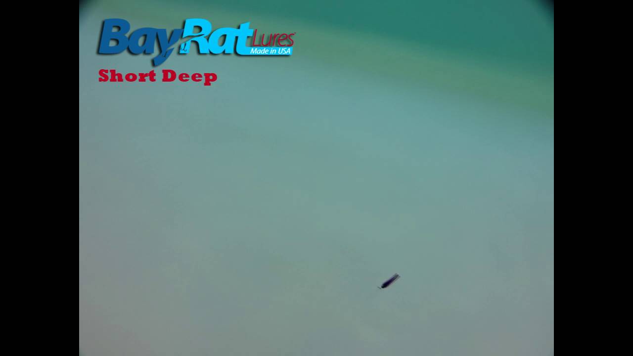 Bay Rat Lures Short Deep - YouTube