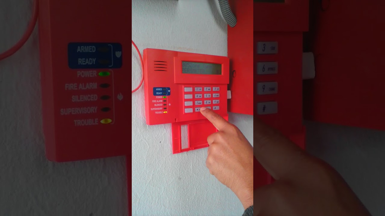 CONFIGURACION EL PANEL VISTA 128 TURBO HONEYWELL P1 - YouTube
