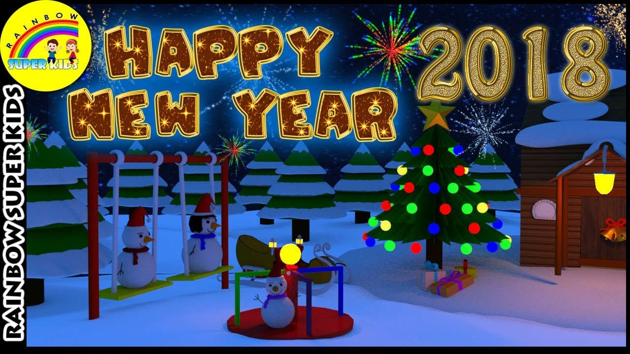 Happy New Year 2018 - New Year Animation Video - YouTube