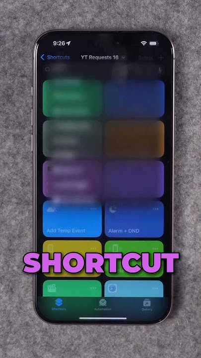 Action Button Shortcuts Based on Your Location - YouTube