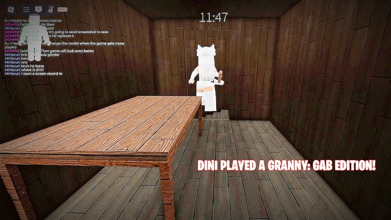 DINI PLAYED A GRANNY: GAB EDITION! - Roblox Granny: Gab Edition [Retro ...
