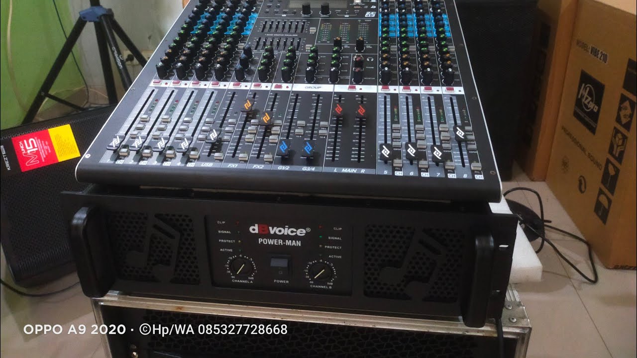 Power SUB Class GB - DBVOICE POWER MAN Unboxing langsung test sblm ...