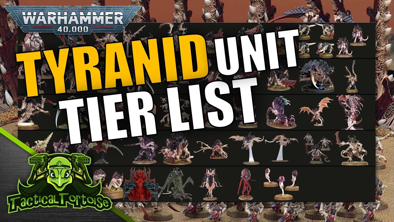 Which Tyranid Units are Best in 10th Ed 40k!? | Tyranid Faction Tier ...