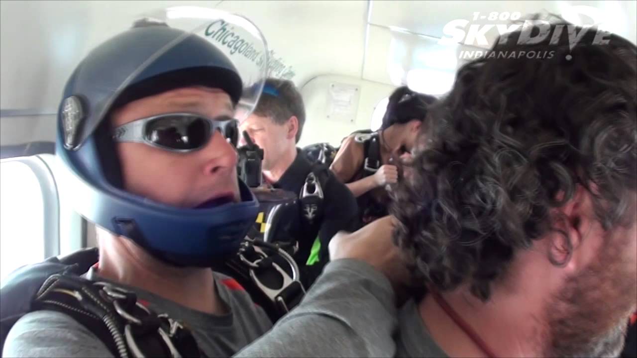 Adam Gummer's Tandem skydive! - YouTube