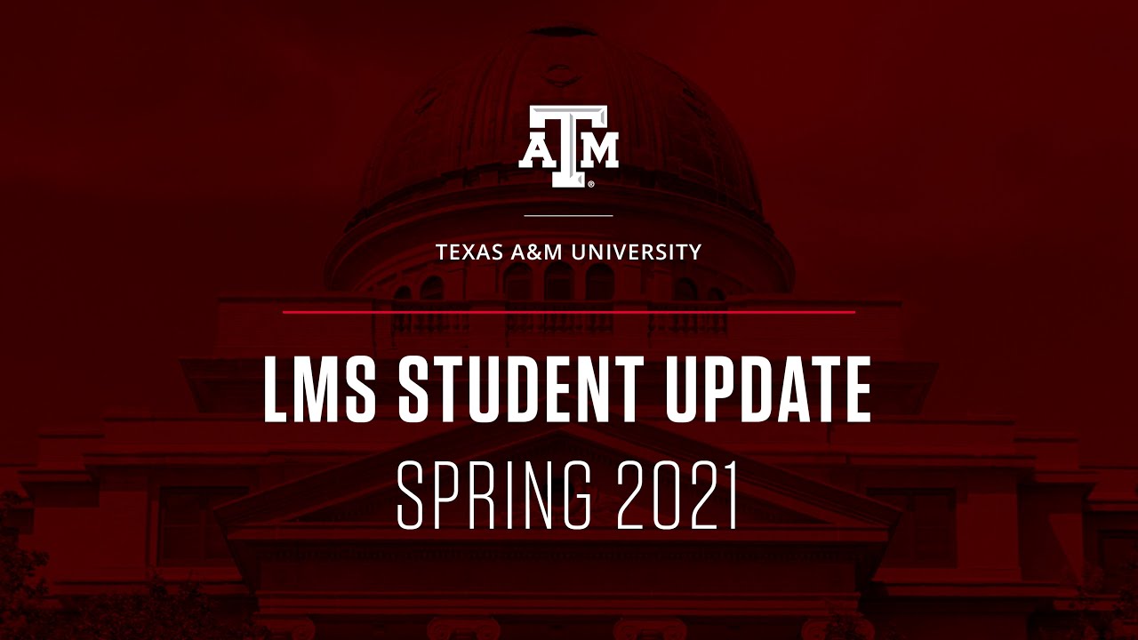 LMS Student Update - Spring 2021 - YouTube