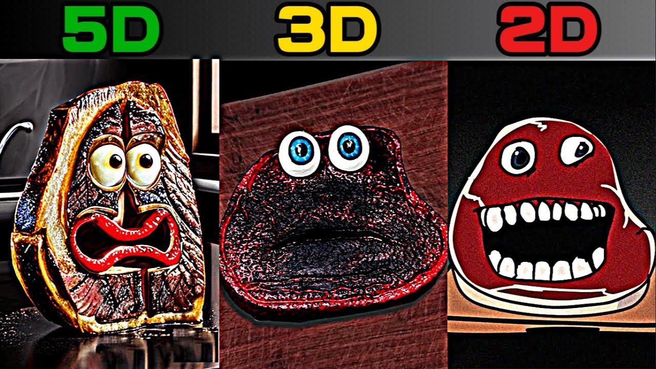 CHARLIE THE STEAK 1D | 2D | 3D | 4D | 5D | WELL DONE animations - YouTube