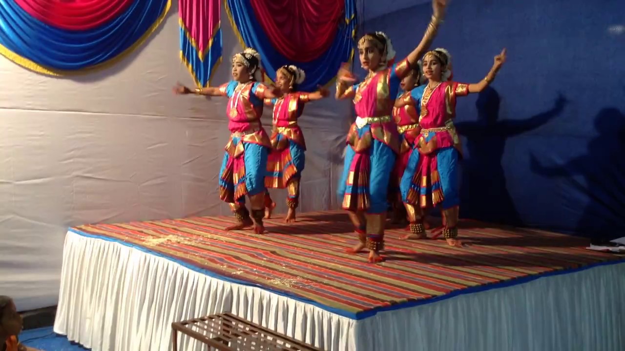 KERALA KALA KSHETRAM BHARATNATYAM GROUP1 - YouTube