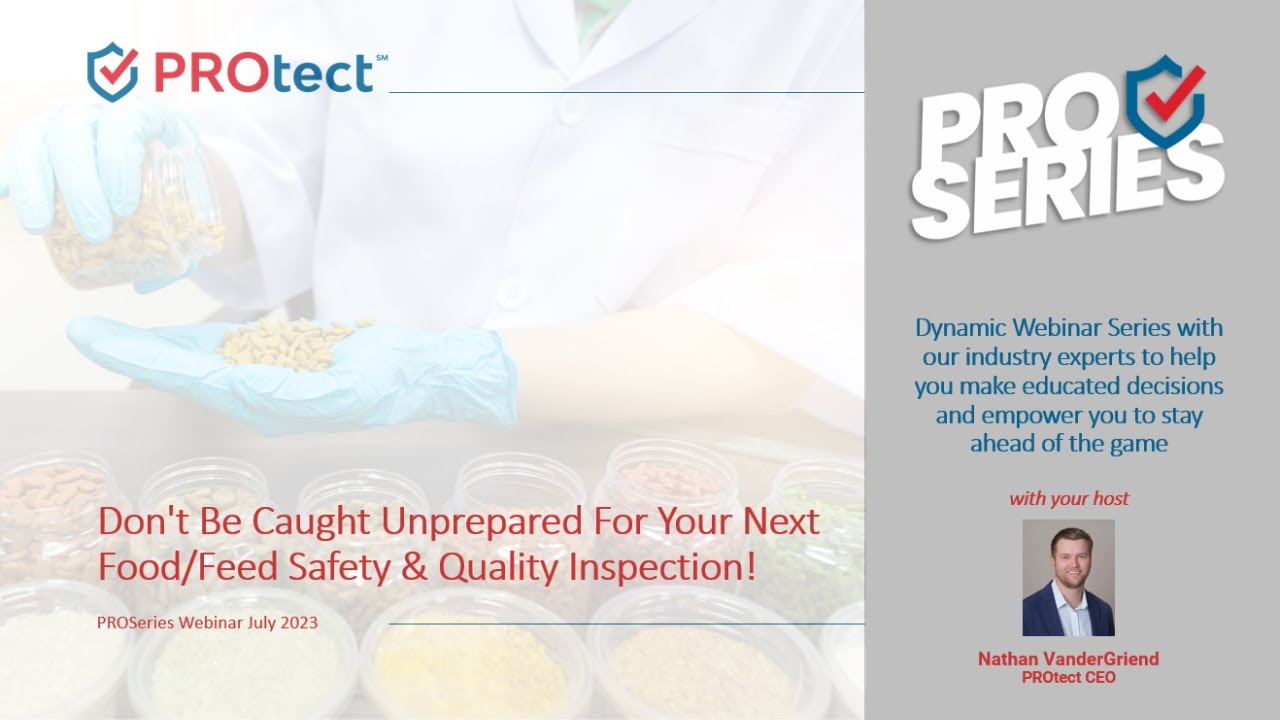 PROSeries Episode 4: Don't Be Caught Unprepared For Your Next Food Feed ...