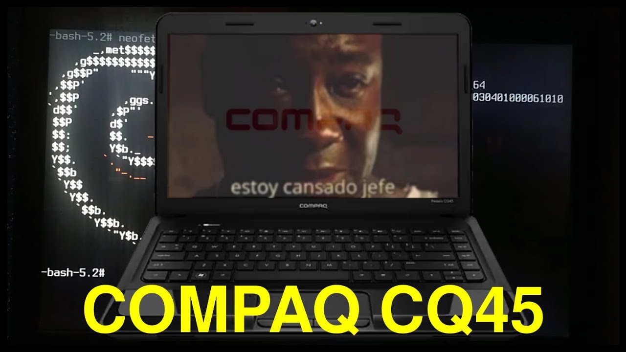 Qtile WM en el Portátil Compaq CQ45 [Linux Debian 12 Bookworm] - YouTube
