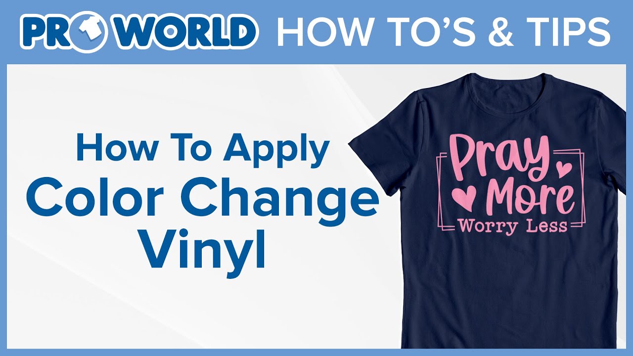 Applying Color Changing Vinyl - YouTube