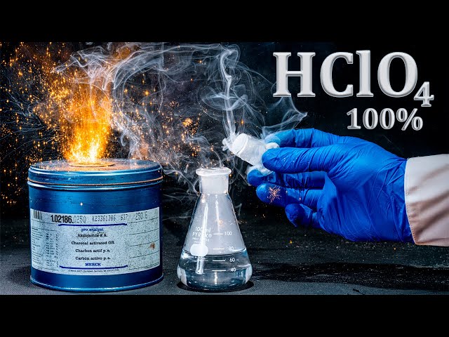 Perchloric Acid Crystals Explosion