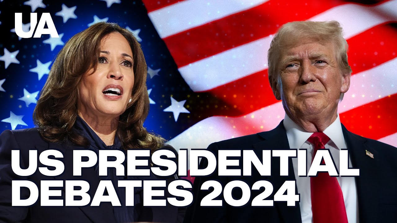 US Presidential Debates 2024 in Philadelphia hosted by ABC News. Harris ...