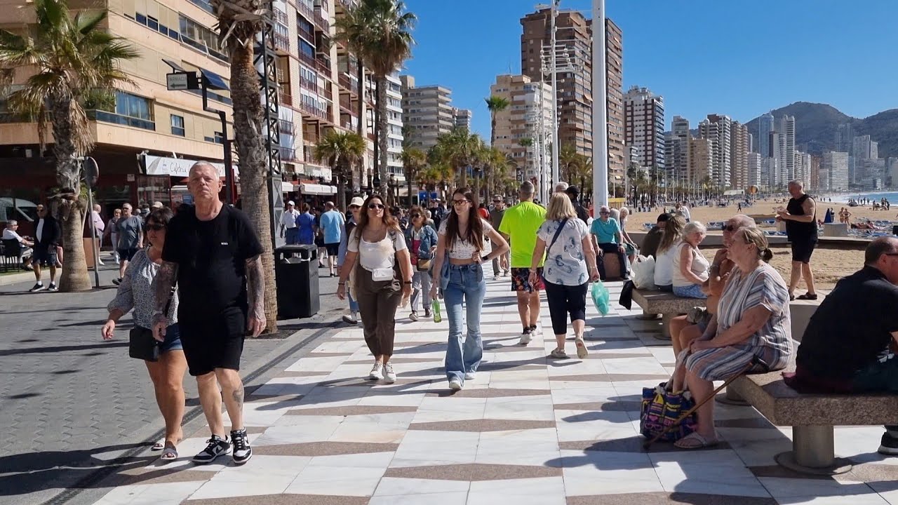 Benidorm On March 19 2025 4K - YouTube