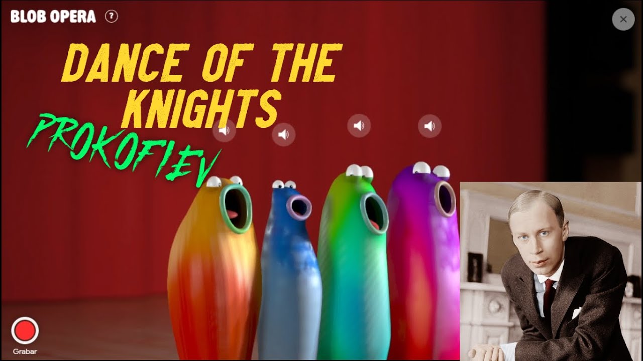 Blob Opera- Dance of the Knights- Prokofiev - YouTube