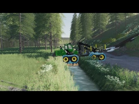 FS19 Building a bridge for our new cut - YouTube