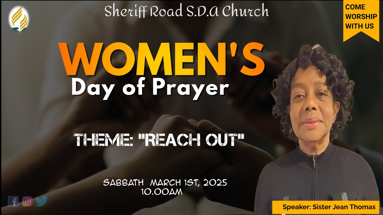 International Women's Day of Prayer / March 1, 202/ "reach out" Sis ...