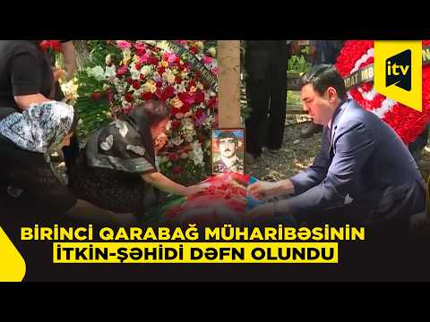 Birinci Qarabağ müharibəsinin itkin-şəhidi Xaçmazda dəfn olunub