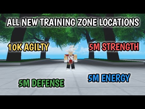 ALL NEW TRAINING ZONES LOCATION IN SUPER EVOLUTION - YouTube