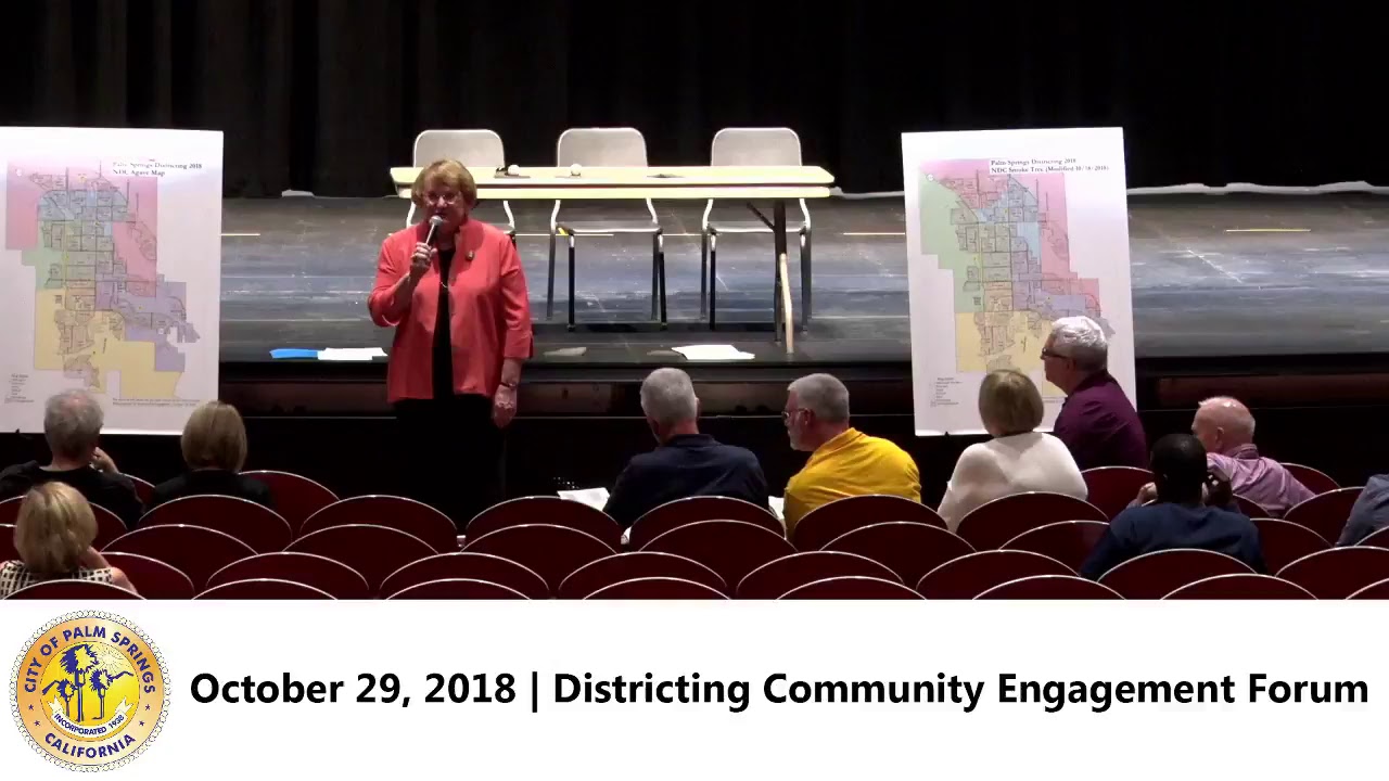 Districting Community Engagement Forum | October 29, 2018 - YouTube
