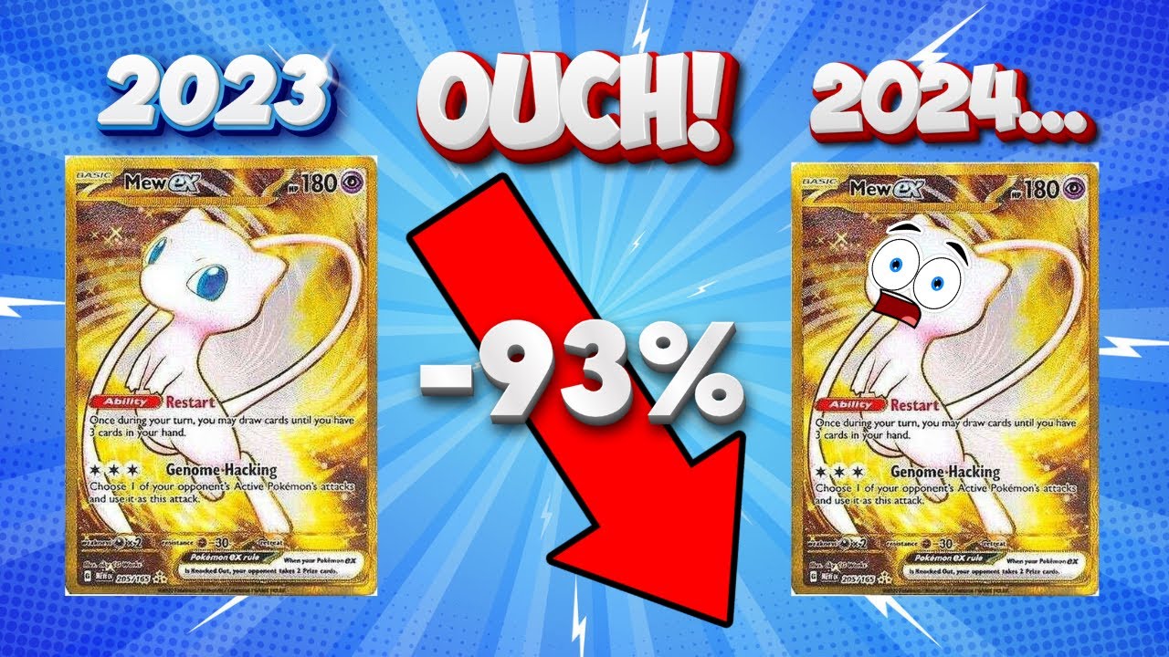 Pokemon Auctions Of The Week! Metal Mew Is Crashing Hard! - YouTube