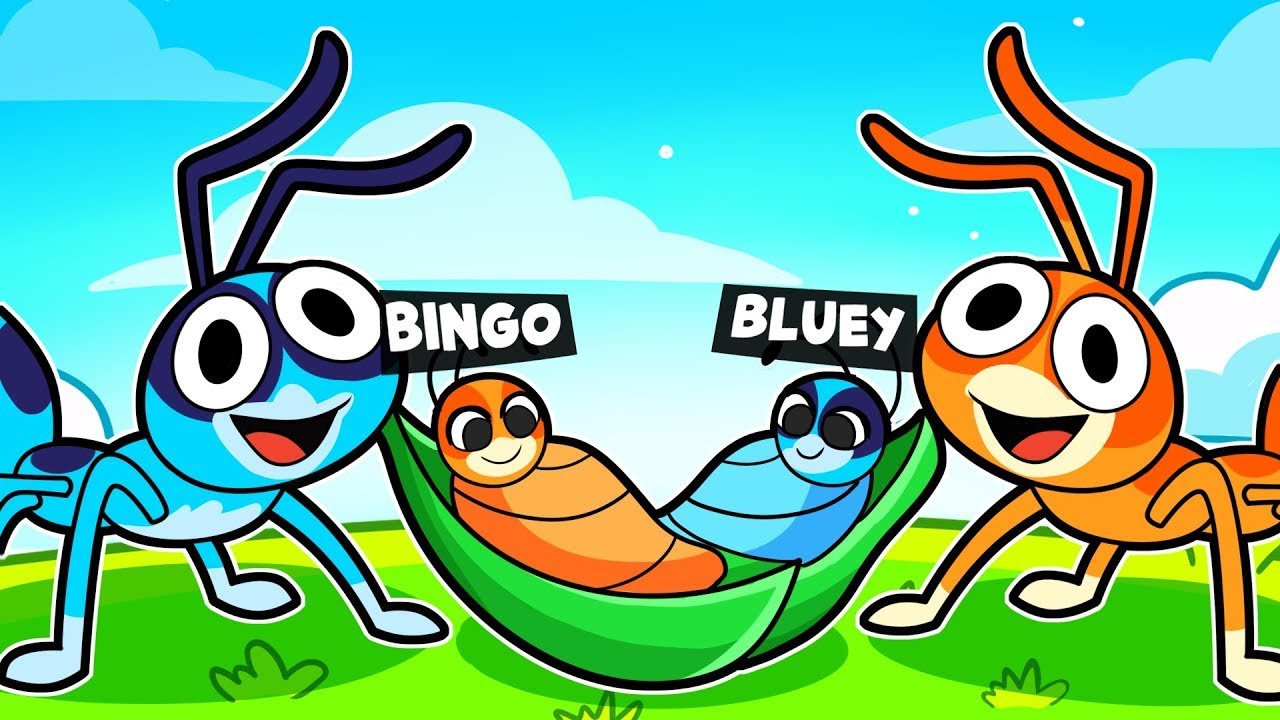 BLUEY AND BINGO HAVE A FAMILY OF ANTS in ROBLOX! 😱🐜 - YouTube