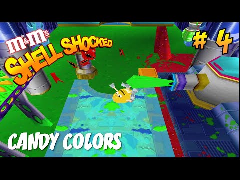 Let's Play M&M's Shell Shocked: Part 4 - Candy Colors - YouTube