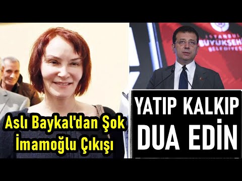 ASLI BAYKAL'DAN ŞOK AÇIKLAMA: \