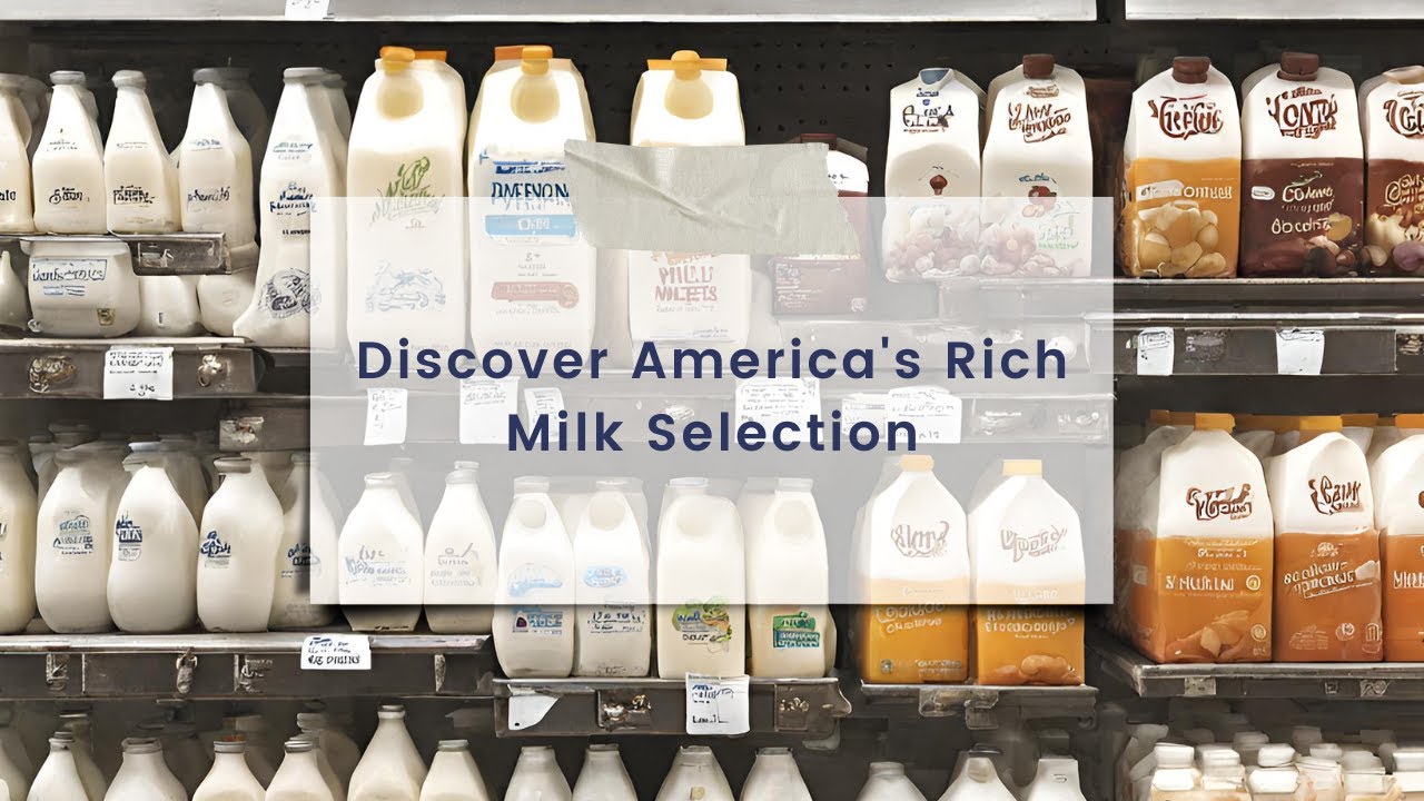 Discover America's Rich Milk Selection - YouTube