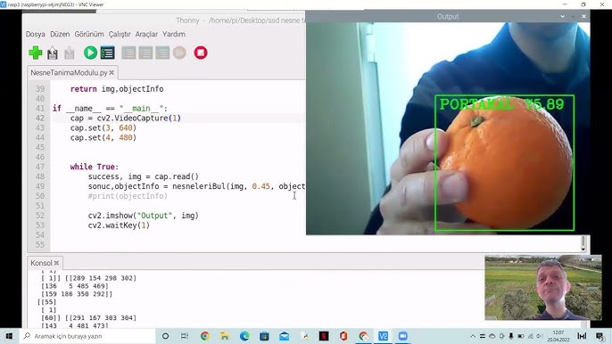 Pythonda Opencv Kullanarak Nesne Algılama Benbesat •• Düşünürler Dergisi