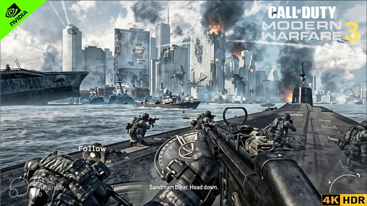 Hunter Killer Call of Duty Modern Warfare 3 l 4K ultra realistic ...