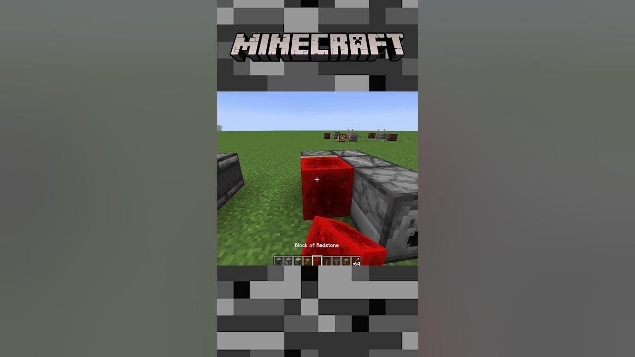 Minecraft Redstone Tutorial: Mitragliatrice - YouTube